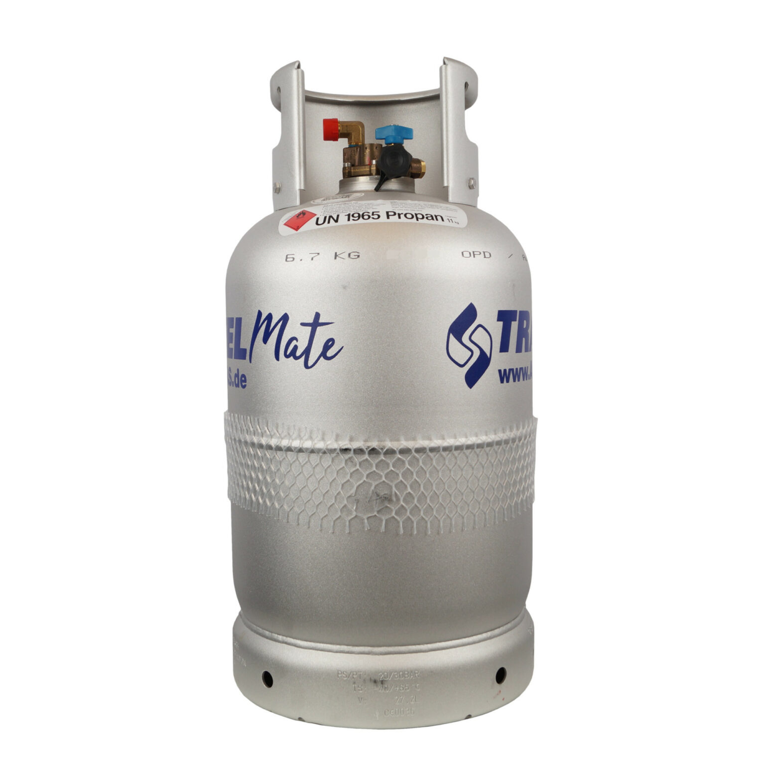 Lichtgewicht Alugas aluminium LPG gasdamptank – Lpg in de Camper